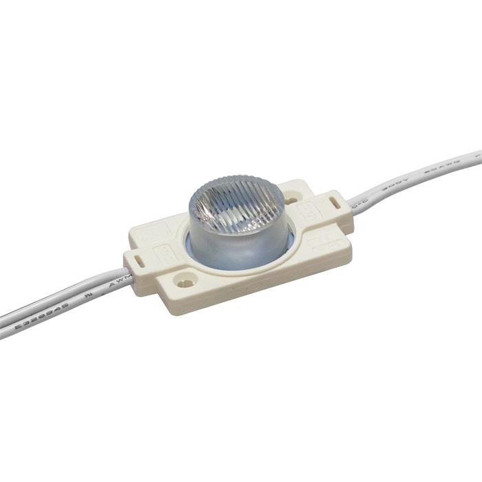 LED module chain Cold White 7000K 12V 1,5W 125mA IP65 1x LED per module ...